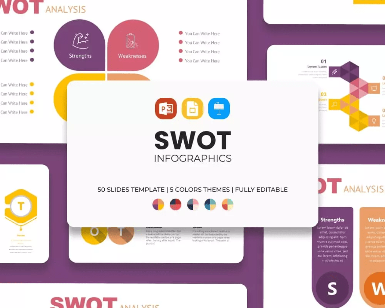 How To Create A Catchy SWOT Presentation: 6 PowerPoint Templates Inside ...